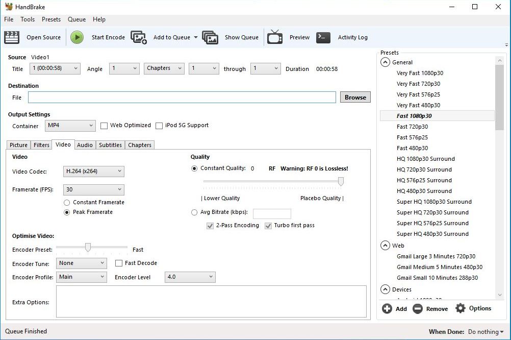 How to use Handbrake ? – The Elements Therapy